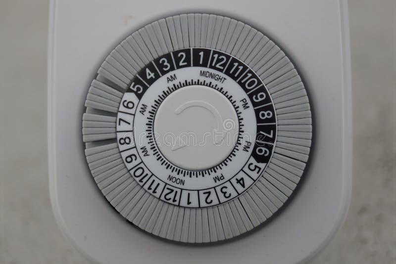 Time Relay with Mechanical Programming Stock Photo - Image of operation ...