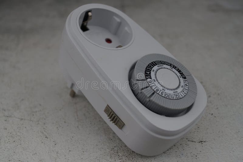 Time Relay with Mechanical Programming Stock Photo - Image of ...