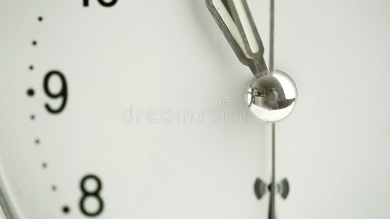 Alarm Clock in Time Lapse, Closeup Stock Video - Video of silver, clip ...