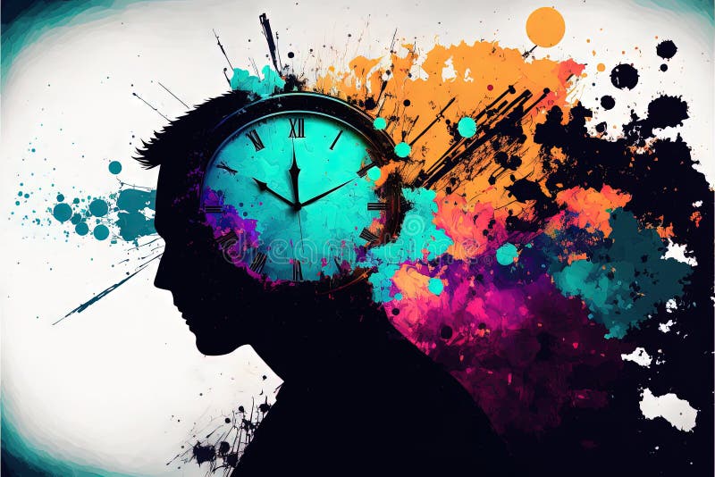 Time Running Fast Abstract Wasting of Time Concept Quick, Fast, Speed ...