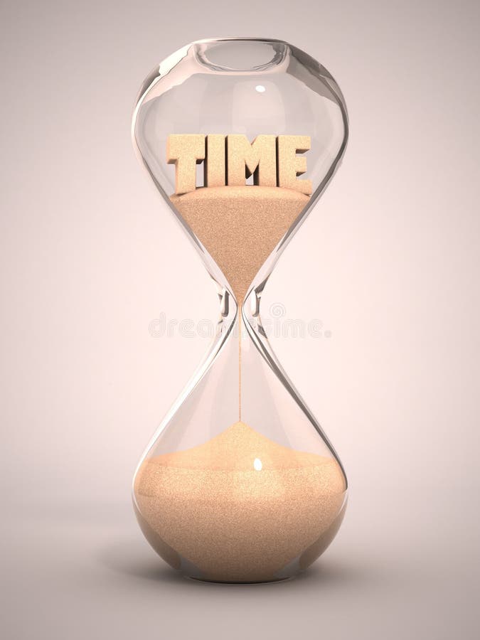 Hourglass, Sandglass, Sand Timer, Sand Clock Stock Illustration ...