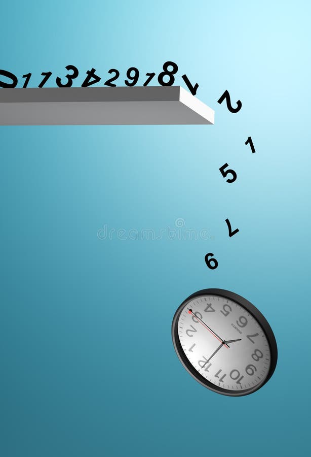 Time is Running Out, Countdown, Deadline or Time Flies Concepts Stock ...