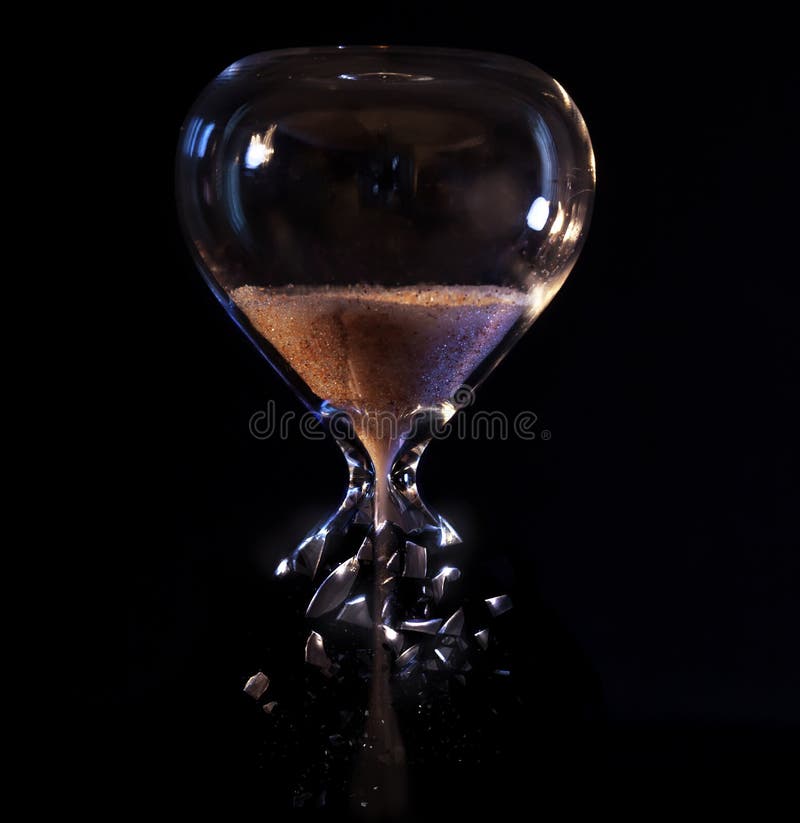 Time running out stock image. Image of break, hourglass - 85507957