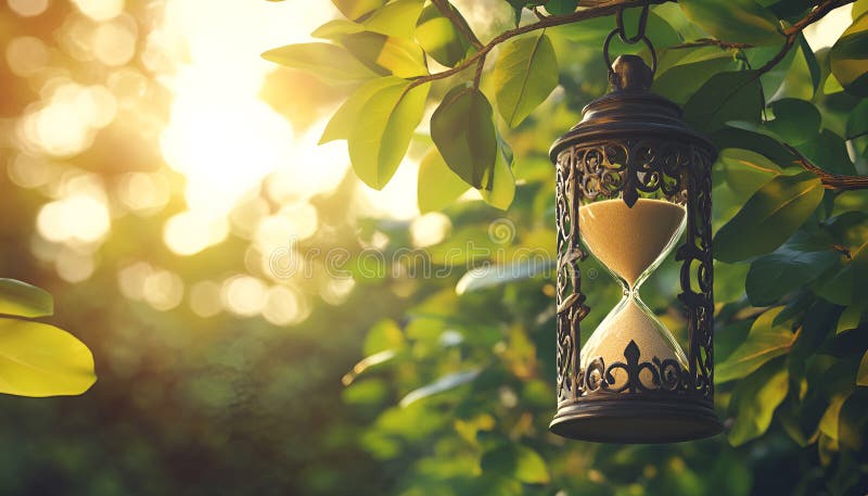 Time S Fleeting Passage is Represented by an Ornate Hourglass ...