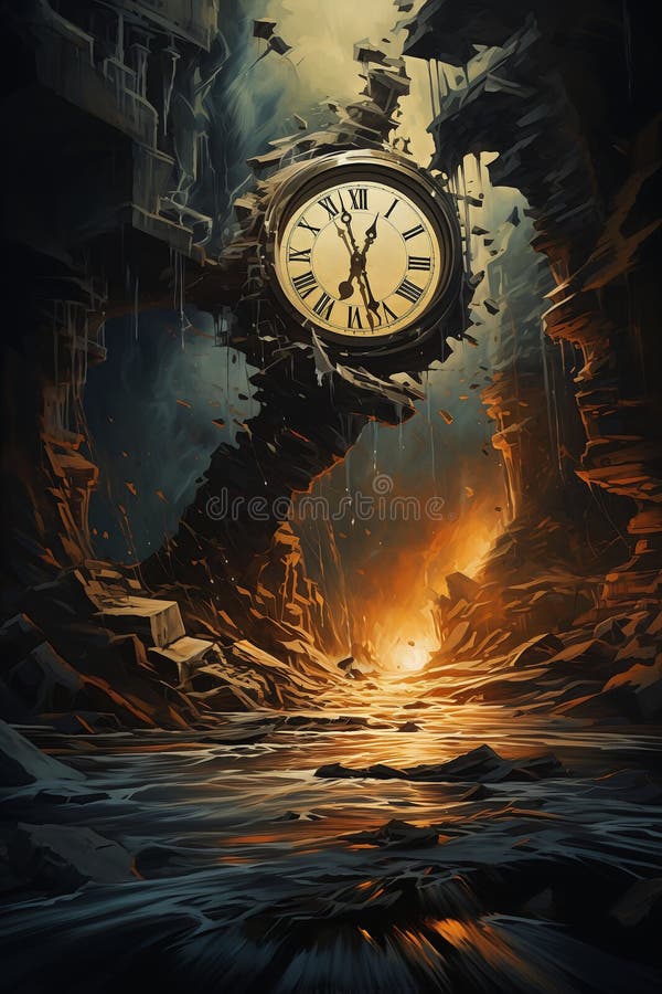 Time S Rift: a Stunning Illustration of a Shattered World and Th Stock ...