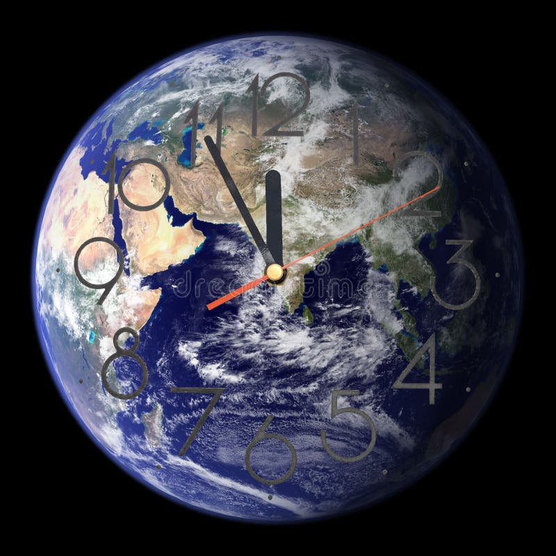 Time S Running Out - Eastern Earth Stock Image - Image of europe, hour ...