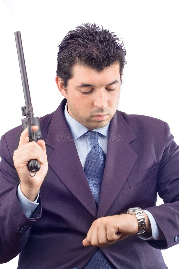 Time s up stock image. Image of finance, agent, handsome - 1245793