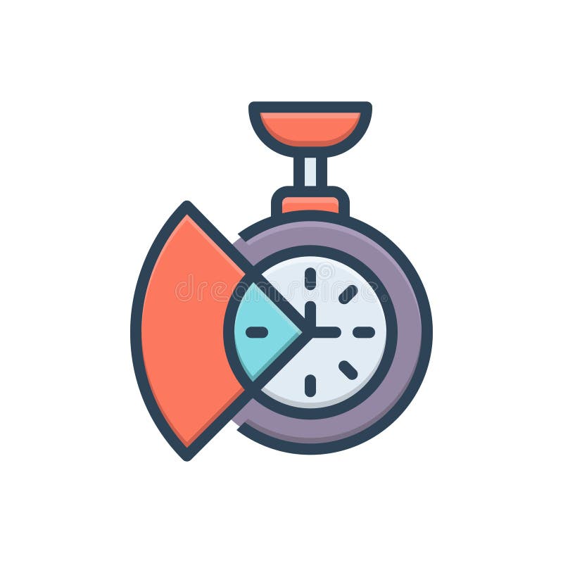 Time saving icon stock vector. Illustration of symbol - 133871194