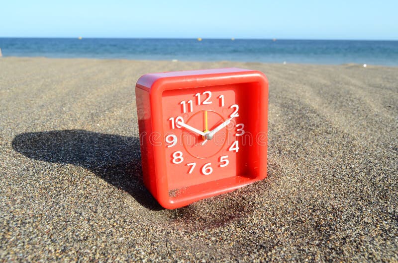 Time and Sea Concept stock image. Image of landscape - 43850825