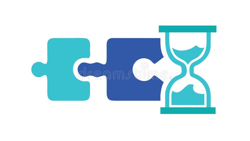 Time Sensitive Solution Puzzle Icon, Vector Design Generative AI Stock ...