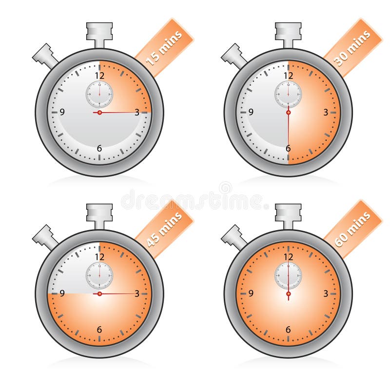 Backwards Clock Arrow Set stock vector. Illustration of graphic - 15520407