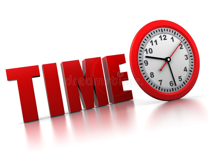 Time sign stock illustration. Illustration of business - 15509457