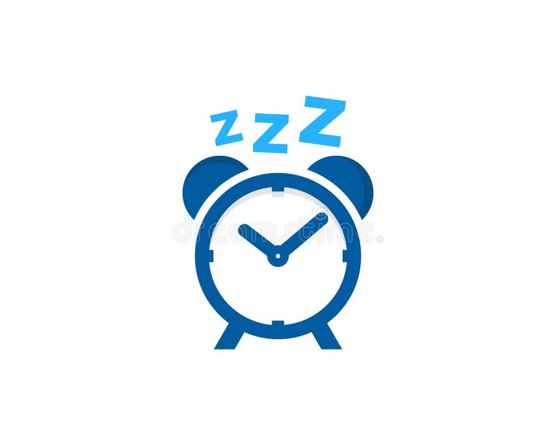 Sleep Icon Logo Design Element Stock Vector - Illustration of design ...