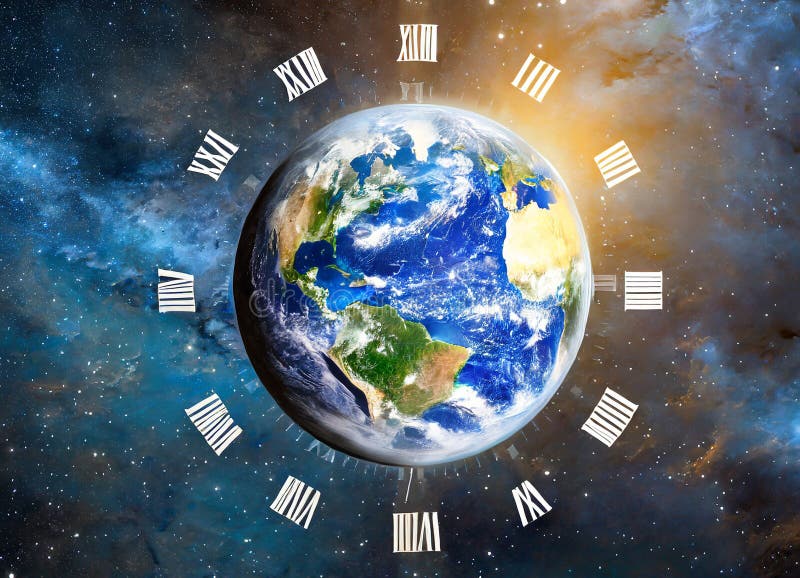 Time and space stock illustration. Illustration of space - 296086982