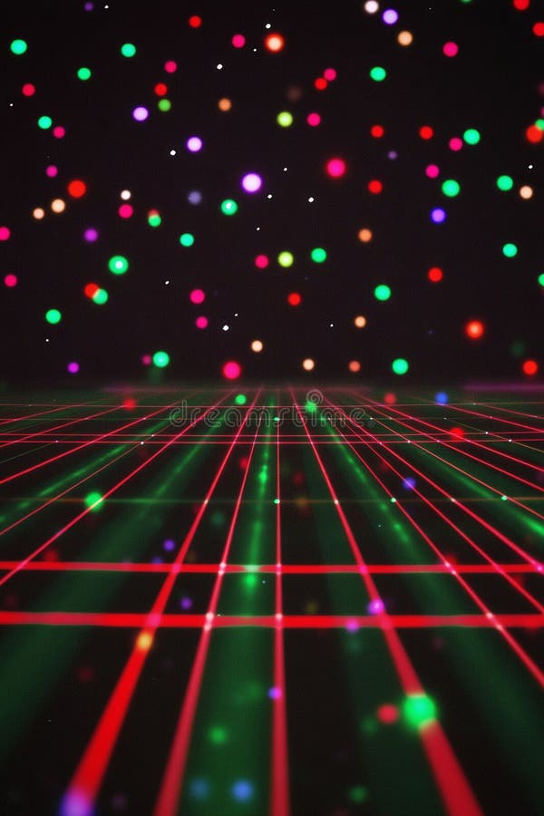 Time-space Grid with Gravitational Distortion Stock Illustration ...