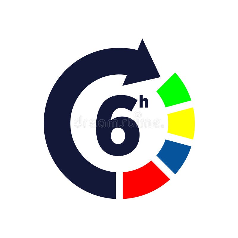 Circle Time Check Logo Design Stock Vector - Illustration of unique ...