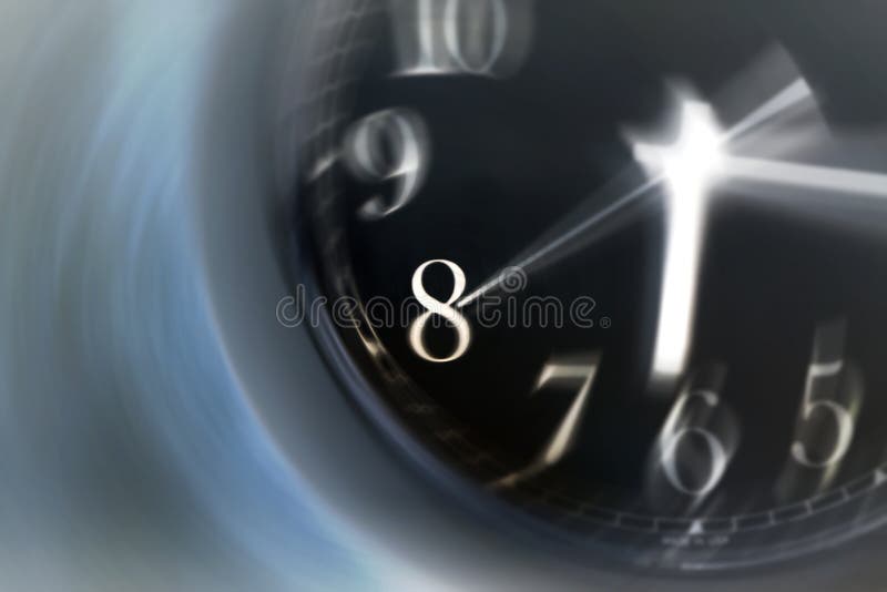 Time Spinning Fast stock photo. Image of hour, days, alarm - 495716