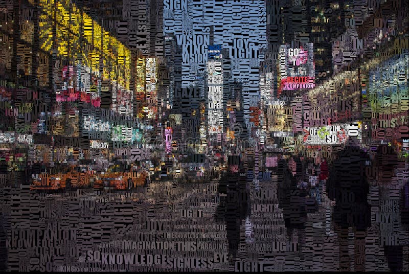 Time square stock illustration. Illustration of square - 141086745