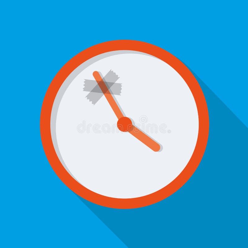 Time stop. stock vector. Illustration of sensitive, minute - 46452504