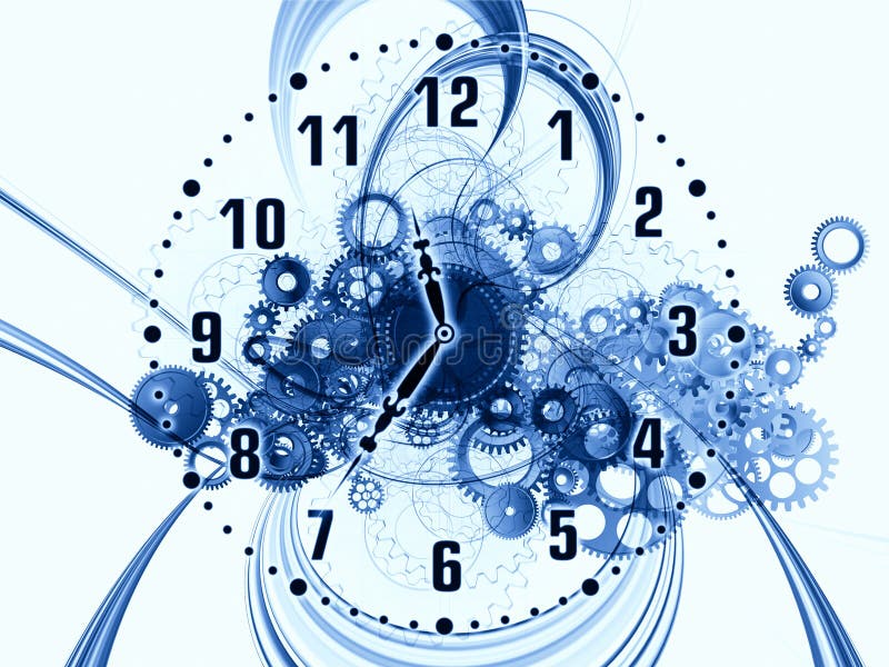 Time stream stock illustration. Illustration of composition - 24566051