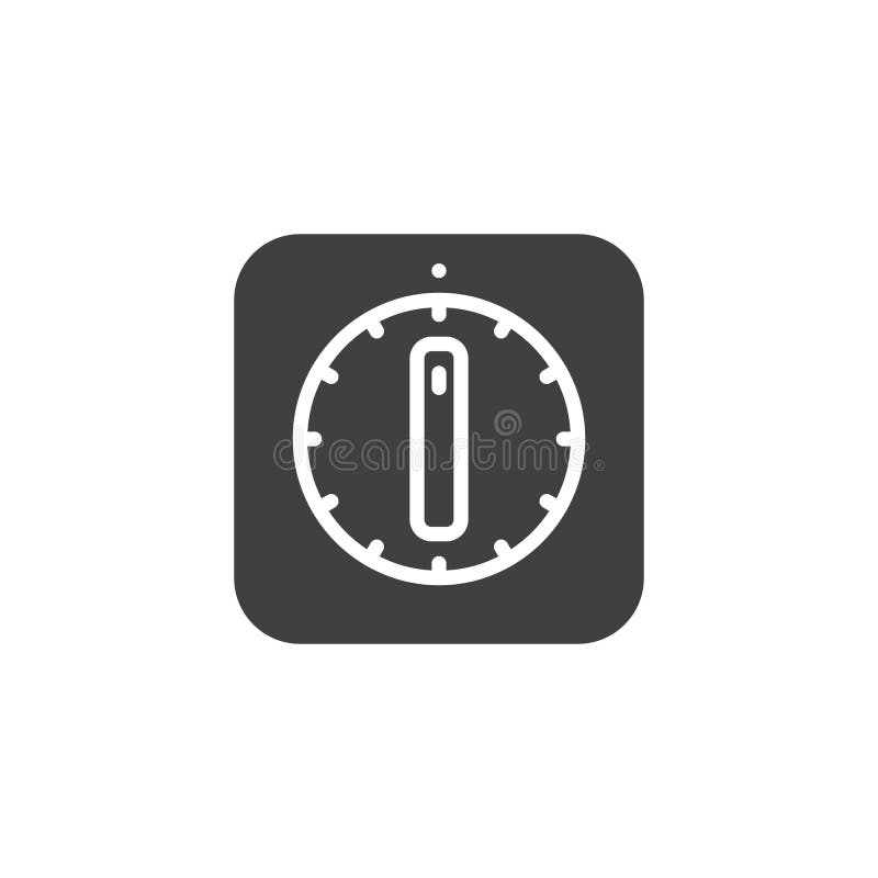 Time switch vector icon stock vector. Illustration of speed - 343873385
