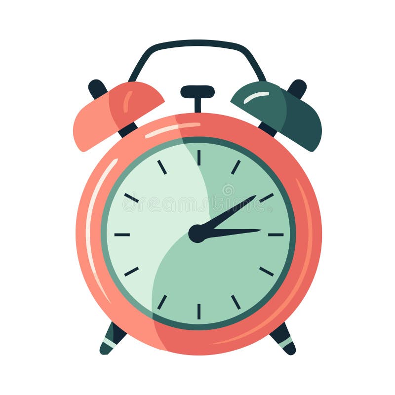 Time Symbolized by Clock Face, Stopwatch, Countdown Stock Vector ...