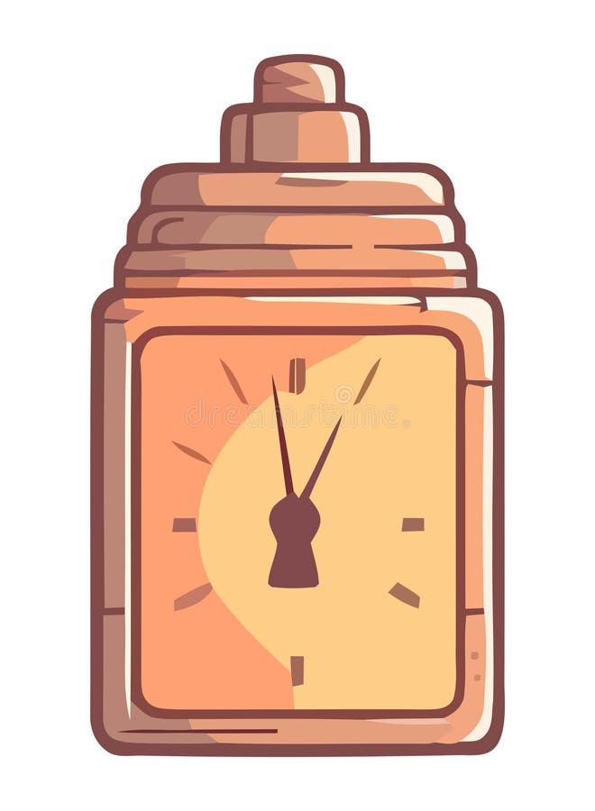 Time Symbolized by Clock, Countdown and Reminder Stock Vector ...