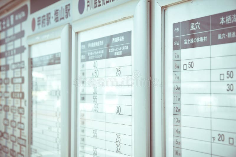 301 Bus Schedule Board Stock Photos - Free & Royalty-Free Stock Photos ...