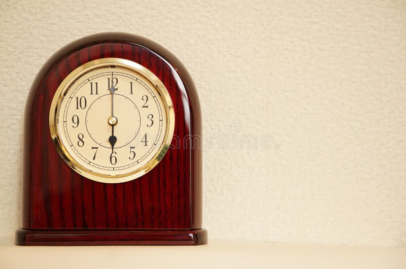 Time is 6:00 stock image. Image of indoor, view, minute - 113203227