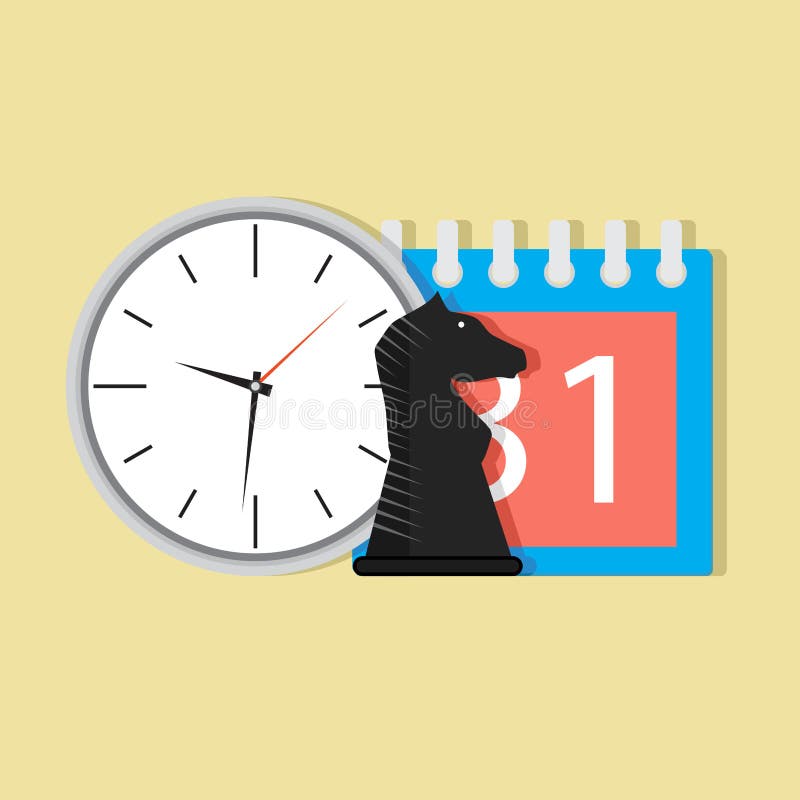 Time and Tactic Orgnization Stock Vector - Illustration of banner, flat ...