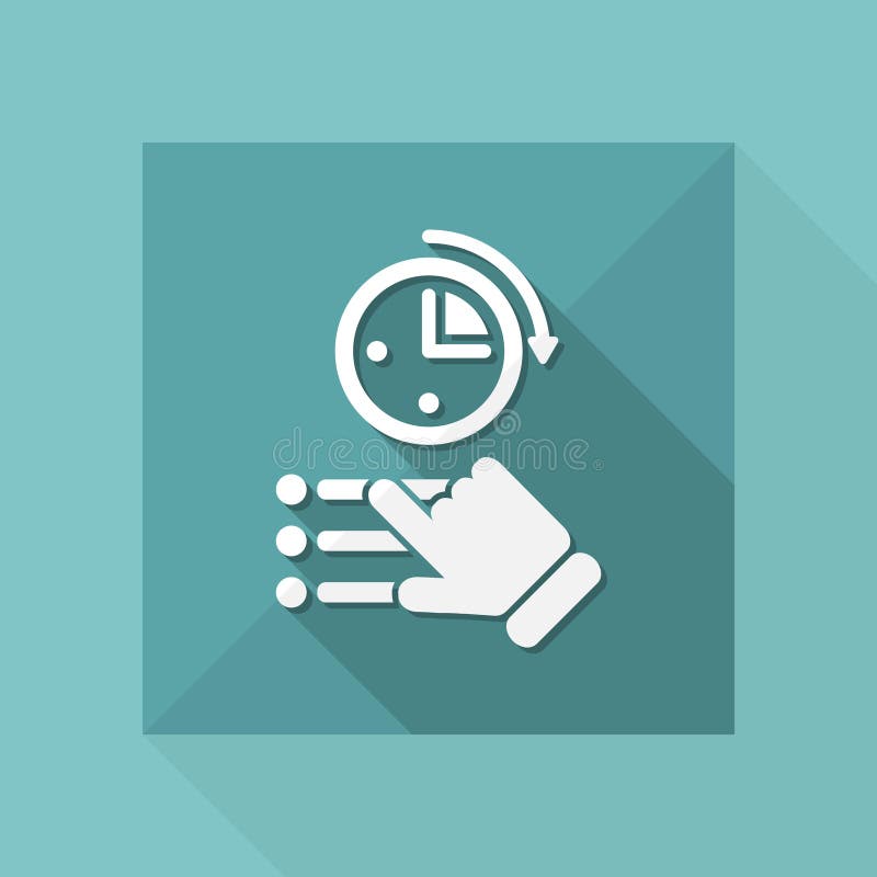 Time for test stock vector. Illustration of button, lines - 119144867