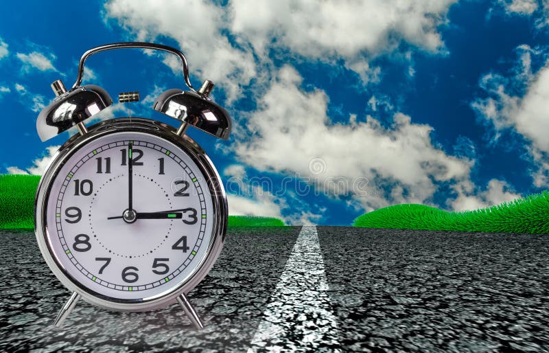 Time 3 Three Get Off Leave Work Travel Flight Stock Photo - Image of ...