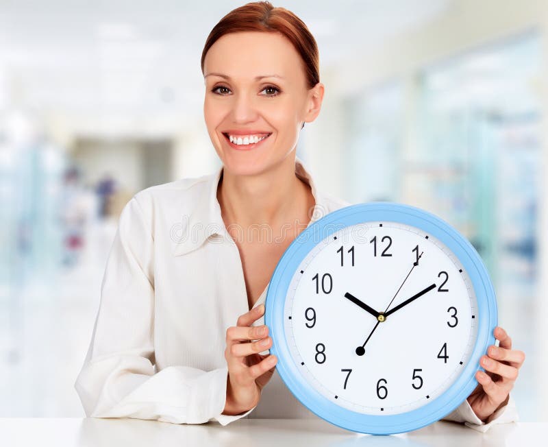 Time to break stock photo. Image of late, attractive - 29293198