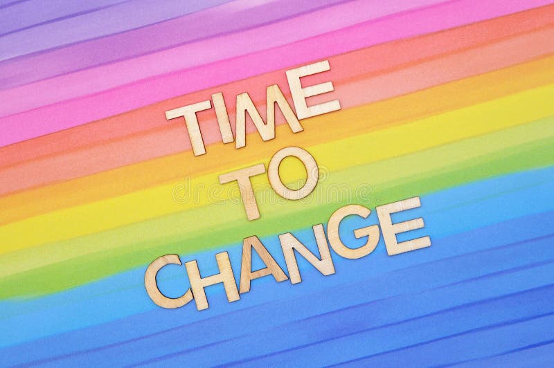 Time to change stock photo. Image of purple, advertising - 362516898