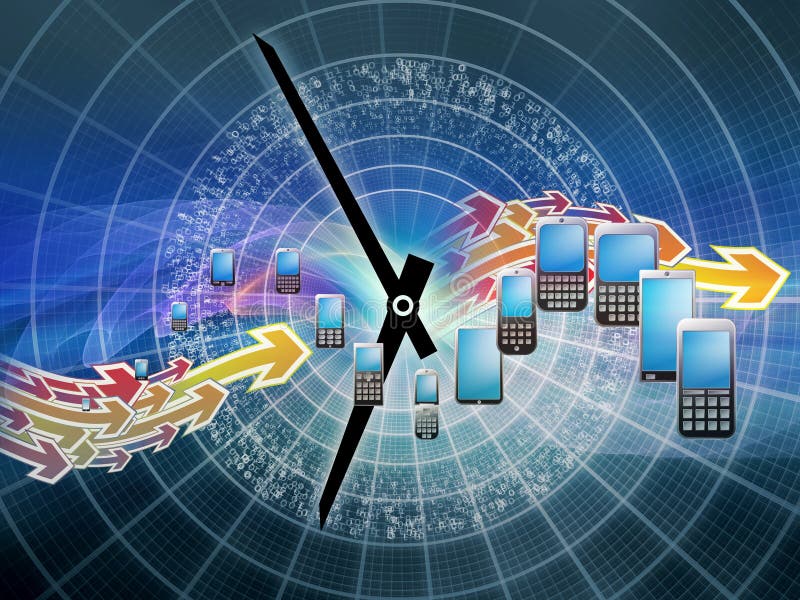 Time to Connect stock illustration. Illustration of abstract - 22881332