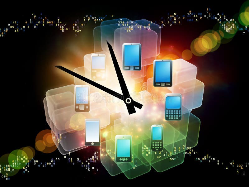 Time to Connect stock illustration. Illustration of meaning - 23468307