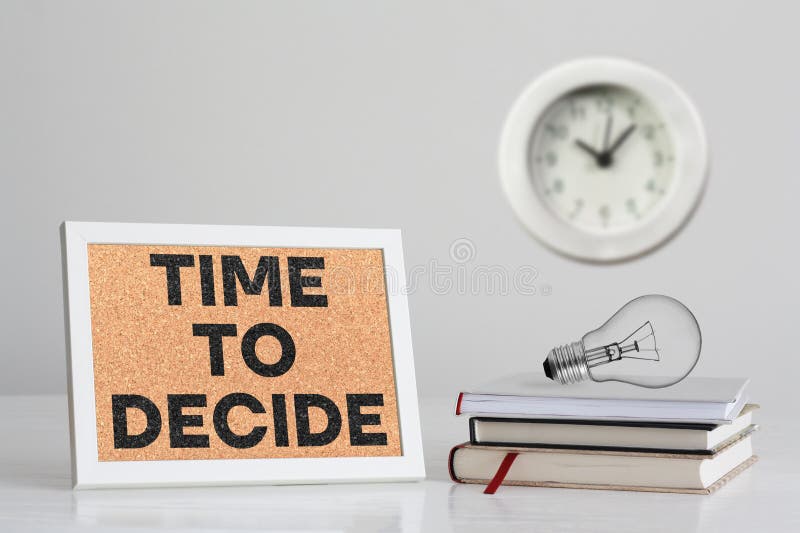 Time To Win is Shown Using the Text and Picture of Chess Stock Photo ...