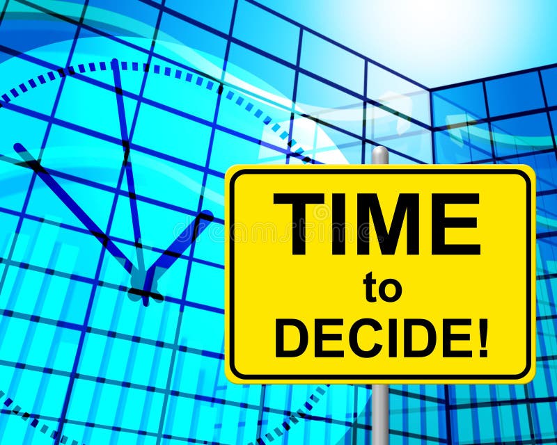 Right time stock illustration. Illustration of design - 44910906