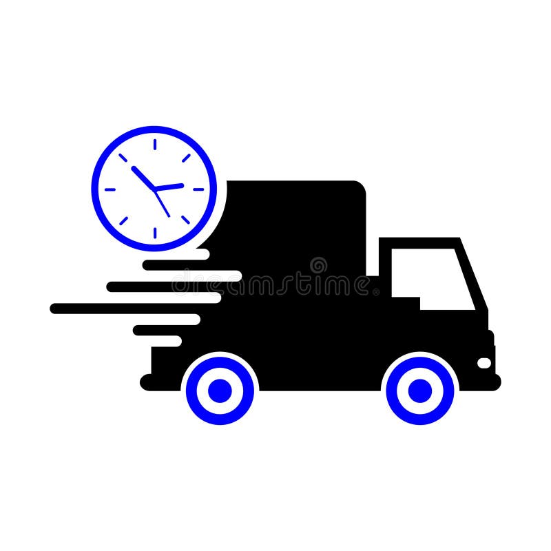 Time To Delivery Icon in Outline Style Stock Vector - Illustration of ...