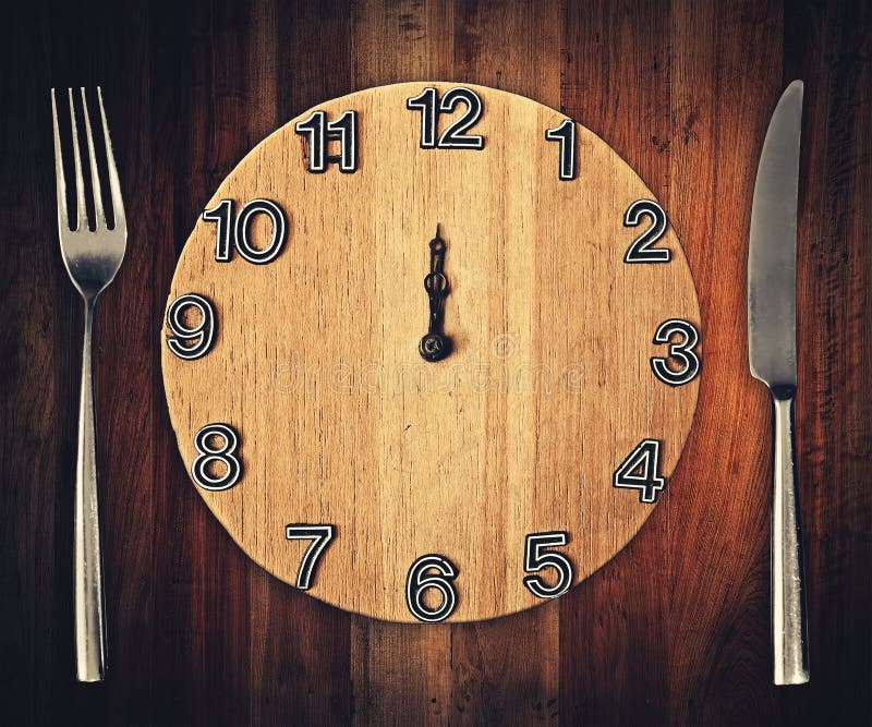 Time to eat stock image. Image of food, business, time - 50066695