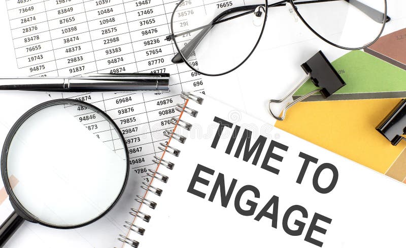 TIME TO ENGAGE - the Inscription of Text on the Notepad, and Chart ...