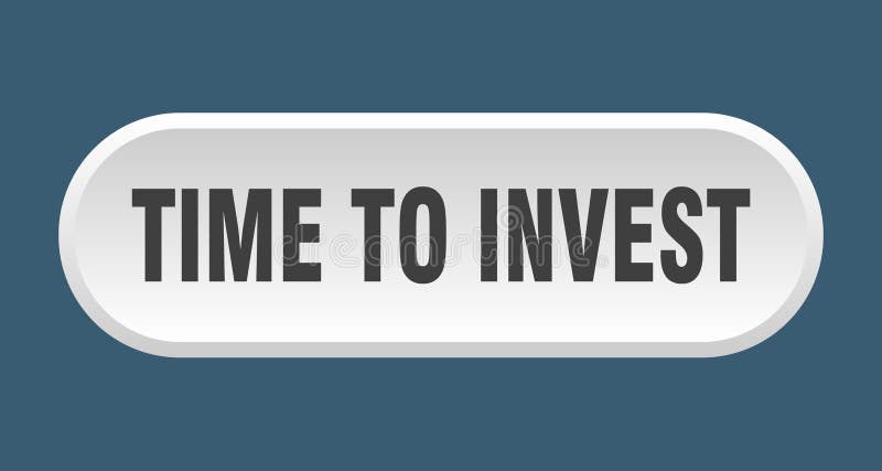 Invest button stock vector. Illustration of shiny, template - 121047630