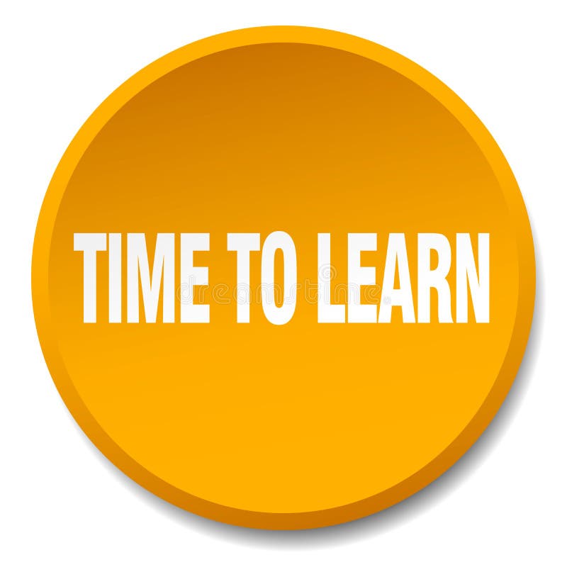 Learn Yellow Round Button Stock Illustrations – 154 Learn Yellow Round ...