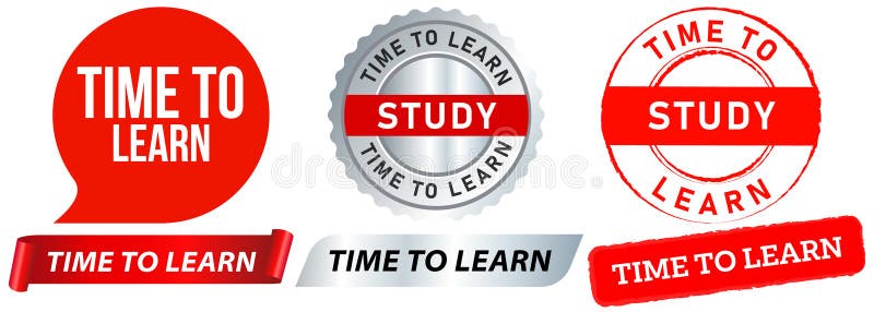 Time To Learn Study Learning Studying Student Homework Task Education ...