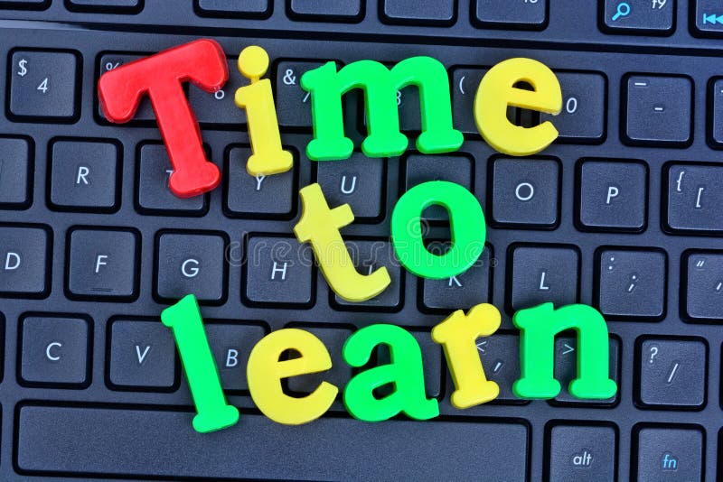 Study time word stock image. Image of leadership, development - 64842329