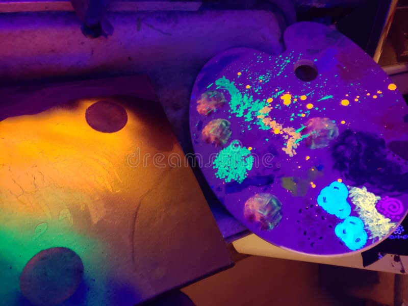 Time to paint setup stock photo. Image of paint, time - 157676018