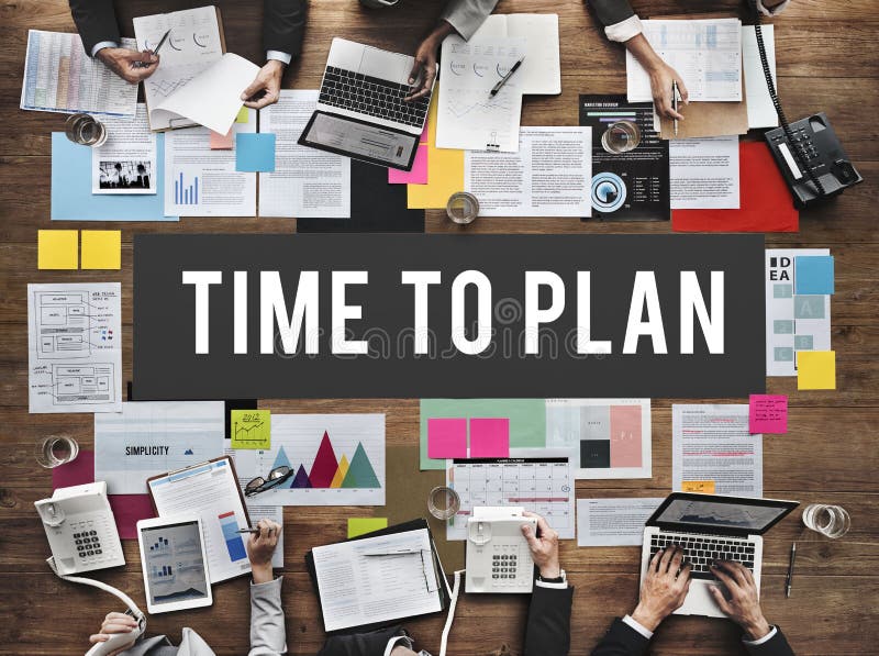 Time To Plan Organizer Date Management Concept Stock Photo - Image of ...