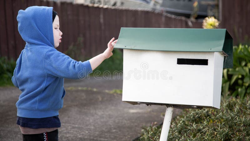Time to post the mail. stock image. Image of postbox - 32546585