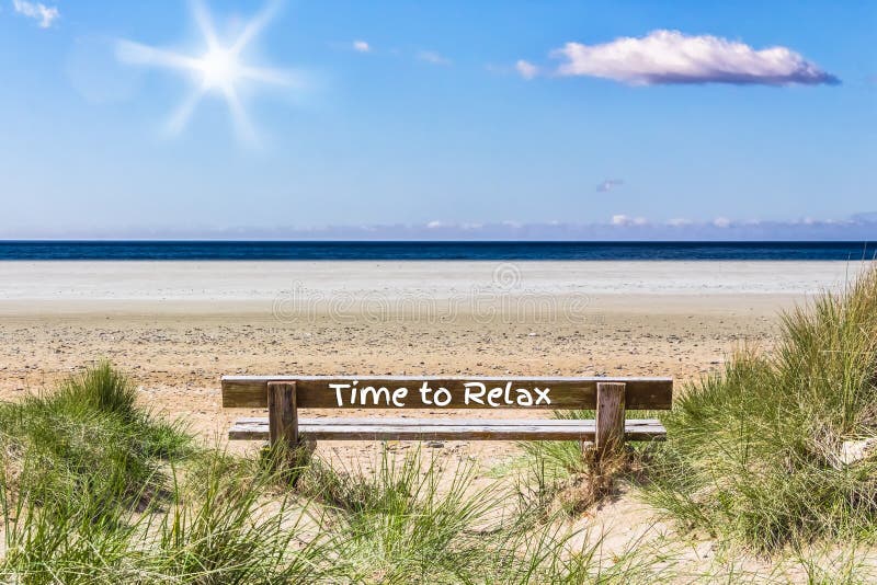 Time To Relax stock photo. Image of sign, rest, leisure - 184486680