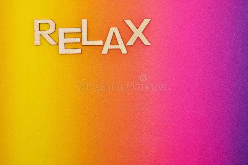 Time to relax stock image. Image of signage, line, banner - 359840695